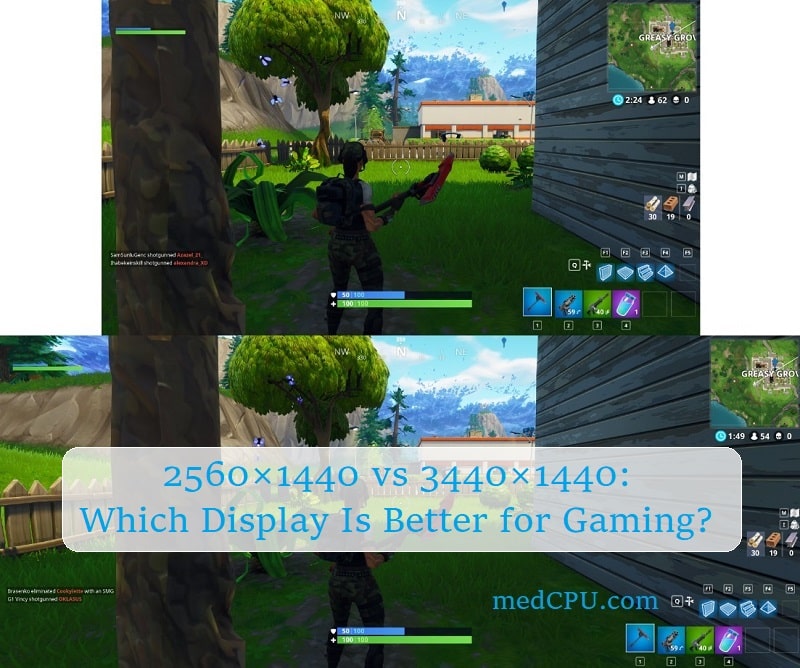 2560×1440 vs 3440×1440: Which Display Is Better for Gaming?