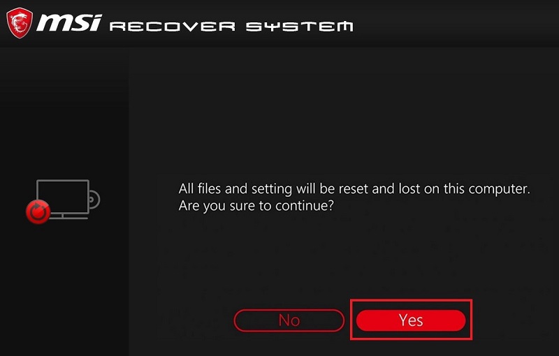 How to Factory Reset MSI Laptop? - medCPU How to Factory Reset MSI Laptop? - medCPU